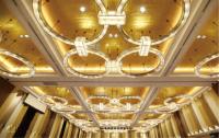 China Custom Hotel Large Modern Luxury Ring Chandeliers Pendants Light Lamp Big Lighting Crystal Chandelier Non Standard Customized Chandelier For Hotel Lobby for sale