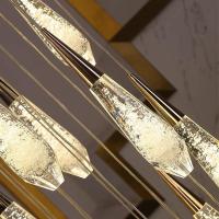 China Modern LED 36-Lights Chandelier High Ceiling Hanging Fixture for Entryway Staircase Foyer Hallway Dining Room for sale