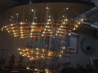 China Chandelier Blown Glass Fancy Art Chandelier Hallway Chandelier Modern Hotel Custom for sale