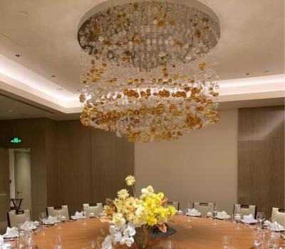 China Banquet Hall Villa Modern Luxury Pendant Lights Led Lamp Chandelier for sale