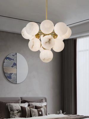 China Nordic Modern Luxury Bubble Style Rectangle Glass Pendant Light Home Decor Gold Chandelier for Kitchen Island for sale