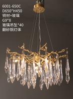 China Home Decor Pendant Lamp Living Room Bedroom Villa Lobby Chandelier Tree Branch Crystal Latest Design American Style Elegant LED for sale