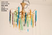 China Duplex Building Pick High School Chandelier Designer Art Creative Luxury All Copper Atmosphere Villa Living Room Crystal Light for sale