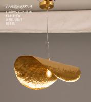 China Metal Hanging Ceiling Lamp Home Decor Lampshade Round Chandeliers Pendant Lights for Living Room for sale