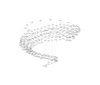 China Customized Modern Fashion Art Glass Led Chandelier Amber Clear Decorative Pendant Project Installation for sale