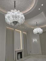 China European  Luxury Crystal Pendant Hanging Lamp Living Room Hotel Hall Villa Application Luxury Candle Chandeliers Light for sale