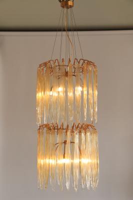 China Modern Clear Crystal Ring Chandelier Pendant Light Hotel Reception Premium Circular Luxury Ceiling Fixture for sale
