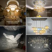 China Grand Villa Staircase Multi-Tier Crystal Chandelier Custom Marble Pendant Light Luxury Foyer Decor for sale