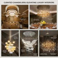 China Bespoke Marble Multi-Layer Crystal Chandelier Custom Large Foyer Pendant Light Hotel Villa Club for sale