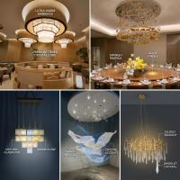 China Bespoke Marble Multi-Layer Crystal Chandelier Custom Large Foyer Pendant Light Hotel Villa Club for sale