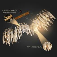China Customized Hotel Pendant Crystal Chandelier Light Luxury Hanging Fixture Villa Club Lobby Decor for sale
