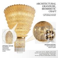 China High-End Club Crystal Ring Chandelier Custom Large Gold Finished Lighting Spanish Marble Accent Fixture for sale