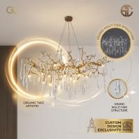China Scandinavian Minimalist Custom Chandelier Nordic Pendant Light Simple Elegant Design Made For Europe Boutique Cafe for sale