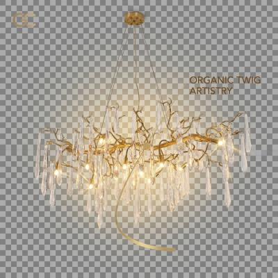 China Scandinavian Minimalist Custom Chandelier Nordic Pendant Light Simple Elegant Design Made For Europe Boutique Cafe for sale