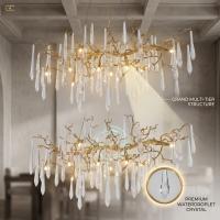 China Middle East Style Custom Chandelier Brass Lantern Pendant Light Grand For Dubai Qatar Saudi Arabia Palace Hotel for sale