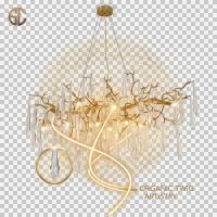 China Middle East Style Custom Chandelier Brass Lantern Pendant Light Grand For Dubai Qatar Saudi Arabia Palace Hotel for sale