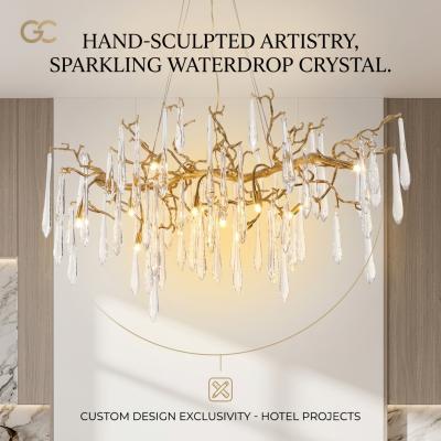 China Middle East Style Custom Chandelier Brass Lantern Pendant Light Grand For Dubai Qatar Saudi Arabia Palace Hotel for sale