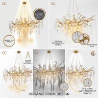 China Commercial Linear Chandelier Suspended Light System Retail Store Chain Ideal For Shopping Mall Showroom Boutique for sale