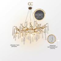 China Luxury Club Statement Chandelier Sculptural Art Pendant Light Grand Ambience Creative For Nightclub Bar Lounge for sale