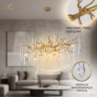 China Luxury Club Statement Chandelier Sculptural Art Pendant Light Grand Ambience Creative For Nightclub Bar Lounge for sale