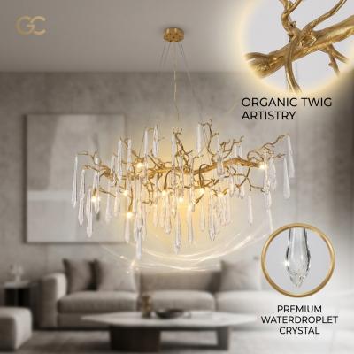 China Luxury Club Statement Chandelier Sculptural Art Pendant Light Grand Ambience Creative For Nightclub Bar Lounge for sale