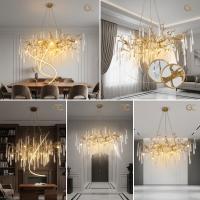 China Custom Linear Chandelier Long Bar Pendant Light Minimalist Design Suited For Conference Center Meeting Room for sale