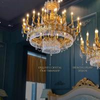 China Customized Crystal Ribbon Art Chandelier for Banquet Halls Clubhouses Hotel Decor for sale