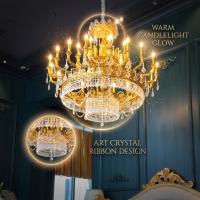 China Antique French Baccarat Crystal Chandelier European Style Creative for High End Club Lounge for sale