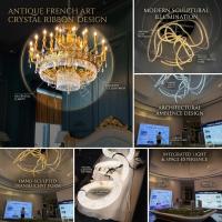 China Classical High End European Style Crystal Candle Chandelier 220-240V for Grand Hotel Lobby for sale