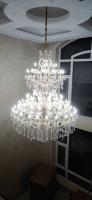 China Customized Crystal Ribbon Art Chandelier for Banquet Halls Clubhouses Hotel Decor for sale