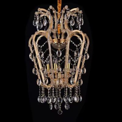 China Classical European Crystal Candle Chandelier High End 220-240V for Luxury Villa Hall for sale