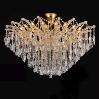 China Classic European Crystal Candlestick Chandelier LED Candlelight for Private Yachts Clubs for sale