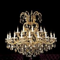 China 60W Crystal Candlestick Chandelier E14 LED Candlelight for Museums Exclusive Clubs for sale
