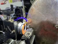 China Full Automatic CNC Double Grinding Head Side Angle Gear Saw Blade Grinding Machine LDX-028A for sale