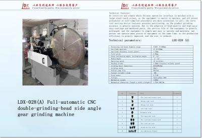 China Woodworking Carbide Saw Blade Full CNC Double Grinding Head Side Sharpening Machine for sale