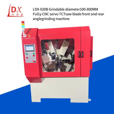China LDX-020B Full Enclosed CNC TCT Saw Blade Front And Rear Angle Grinding Machine for sale