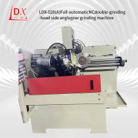 China Full CNC Servo Saw Blade Double Grinding Head Side Angle Grinding Machine LDX-028A for sale