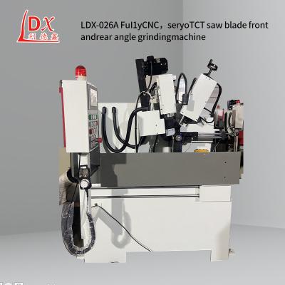 China 20 Teeth/Min Custom Servo Swing Angle Circular Saw Blade Automatic Grinding Machine LDX-026A for sale