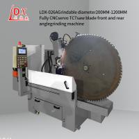 China 7-100mm Large Grinding Servo Saw Blade Automatic Grinding Machine LDX-026A for sale