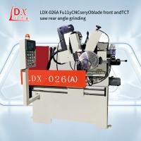 China Full CNC Circular Saw Blade Front And Rear Angle Grinding Machine LDX-026A for sale