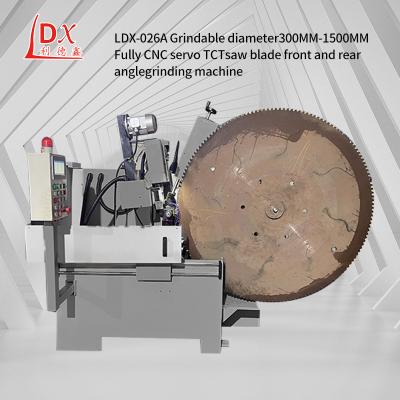 China LDX-026A Grinding Diameter 250-1500MM Full CNC Servo Feed Circular Saw Blade Grinding Machine for sale