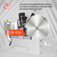 China LDX-026 Grind Diameter 500-2200MM Full CNC Circular Saw Blade Front And Rear Angle Grinding Machine for sale