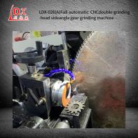 China LDX-028A Full CNC Double Grinding Head Carbide Saw Blade Side Grinding Machine for sale