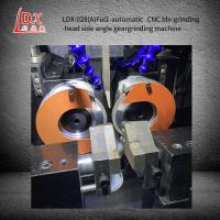 China LDX-028A Full CNC Double Grinding Head Circular Saw Blade Side Angle Sharpening Machine for sale