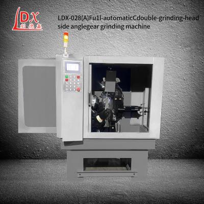 China LDX-028A Fully Enclosed CNC Servo Circular Saw Blade Head Side Double Grinding Machine for sale