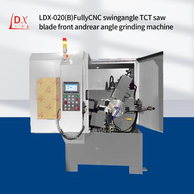 China LDX-020B Full CNC Circular Saw Blade Front And Rear Angle Grinding Machine Factory Wholesale for sale