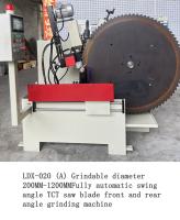 China LDX-020A Factory Direct Automatic Saw Blade Front And Rear Angle Sharpening Machine for sale