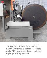 China LDX-020A Factory Direct Automatic Saw Blade Front And Rear Angle Sharpening Machine for sale