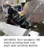 China LDX-028A Guangdong CNC Servo Saw Blade Double Grinding Head Side Angle Grinding Machine for sale