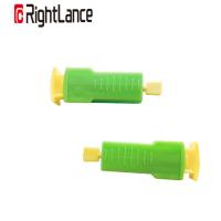 China Green Disposable Single Use Blood Lancet For Blood Glucose Testing for sale